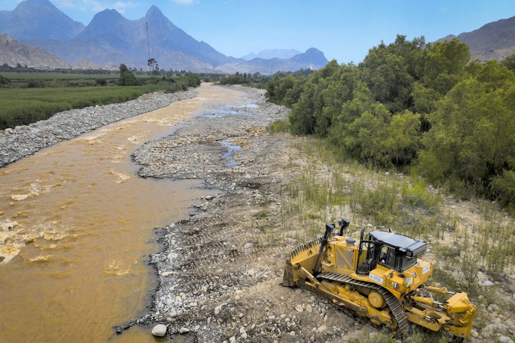 A punto de culminar trabajos de prevención en el río Moche - Dia a Dia ...